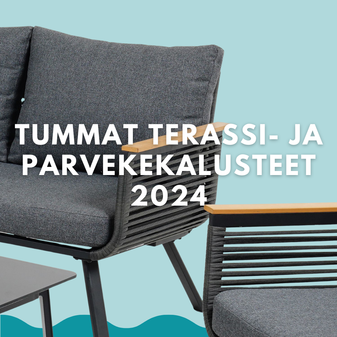 Terassi- ja parvekekaluste trendit 2024 – Mööpeli.com